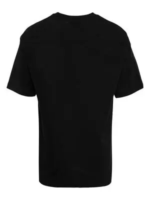 CHOCOOLATE Logo-patch T-shirt - Black