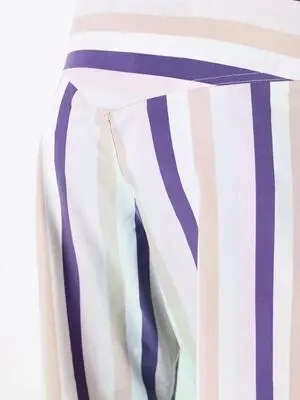 AMIR SLAMA Striped Bermuda Shorts