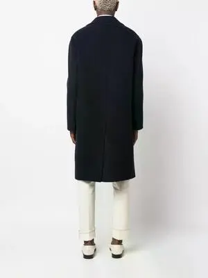 LARDINI Single-breasted Wool-cashmere Coat