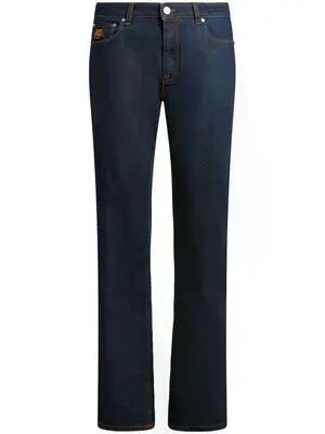 Etro Paisley Ankle Jeans - Blue