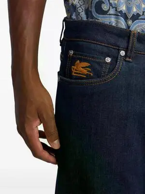 Etro Paisley Ankle Jeans