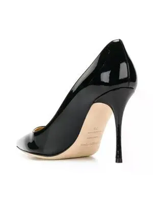 SERGIO ROSSI Godiva 90mm Pumps - Black