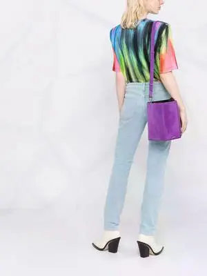 Attico High-rise Straight-leg Jeans