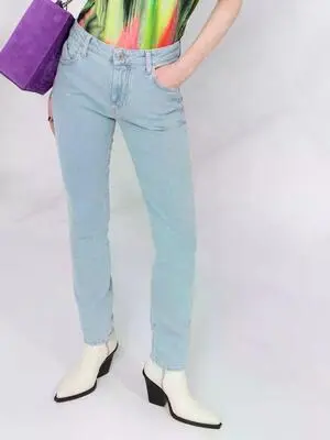 Attico High-rise Straight-leg Jeans