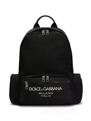 Dolce & Gabbana Logo-stamp Backpack - Black