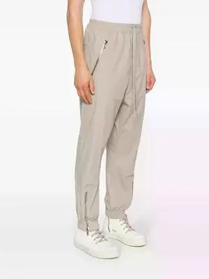 Rick Owens Tecuatl Drop-crotch Track Pants - Neutrals