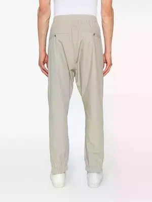 Rick Owens Tecuatl Drop-crotch Track Pants - Neutrals