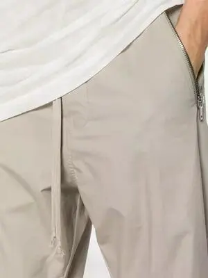Rick Owens Tecuatl Drop-crotch Track Pants - Neutrals