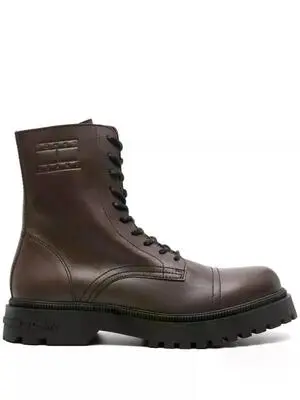 Tommy Hilfiger Leather Lace-up Boots