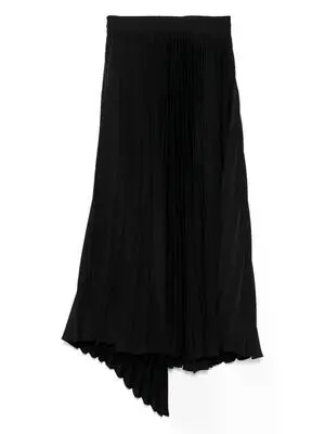 PARLOR Belted Midi Skirt