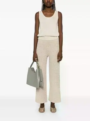Eleventy Sleeveless Knit Tank Top With Sequin Detailing
