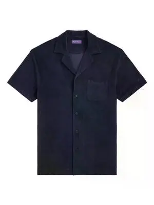 Ralph Lauren Purple Label Terry-cloth Shirt - Blue