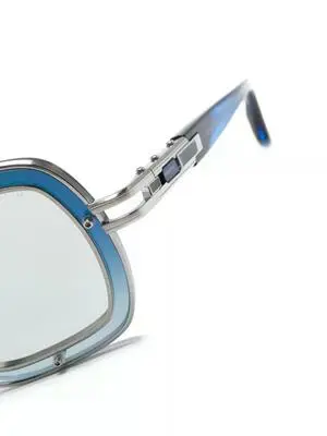 Dita Round-frame Tinted Sunglasses