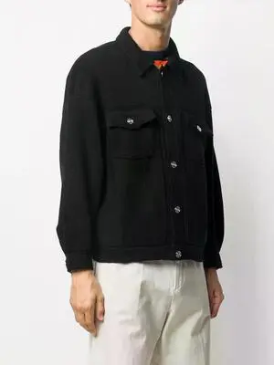 BARRIE Oversized Denim Jacket - Black