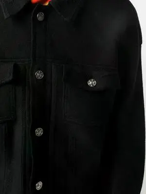 BARRIE Oversized Denim Jacket - Black