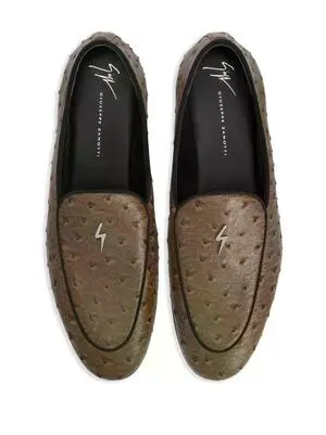 GIUSEPPE ZANOTTI Rudolph Loafers - Brown