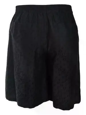 Off-White Jacquard Logo Bermuda Shorts