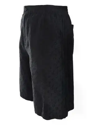 Off-White Jacquard Logo Bermuda Shorts