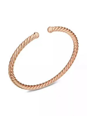 David Yurman 18kt Rose Gold Modern Cablespira Bracelet