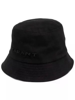 MARANT Haley Embroidered-logo Bucket Hat - Black