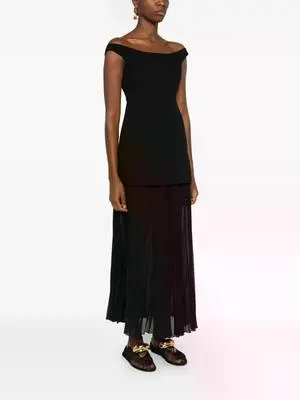 TOTEME Curved Off-shoulder Top