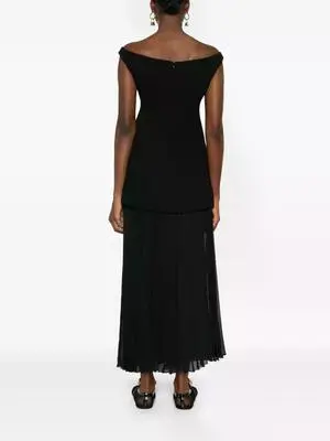 TOTEME Curved Off-shoulder Top
