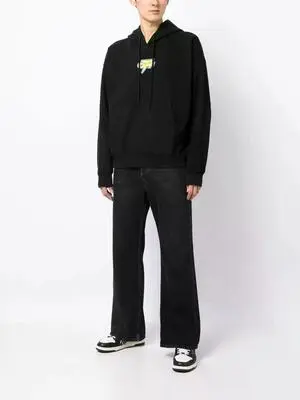 Off-White Thunder Print Skate Hoodie