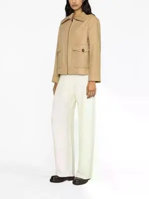 Woolrich Zip-up Ribbed-collar Jacket
