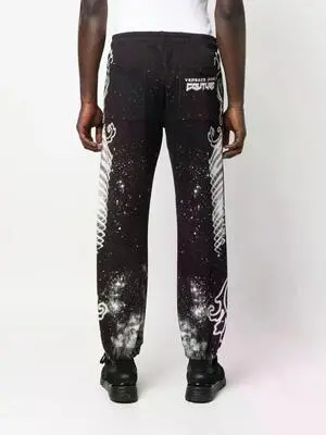 Versace Galaxy-print Cotton Track-pants