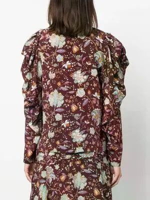 Ulla Johnson Floral-pattern Silk Blouse