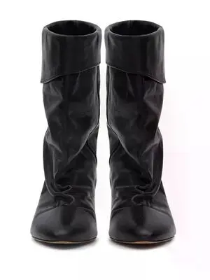 Isabel Marant Étoile 55mm Slouchy Leather Boots - Black