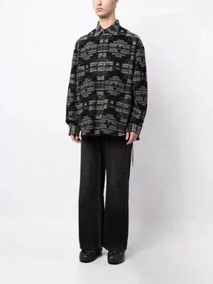 MASTERMIND WORLD Chimayo Jacquard Cotton Shirt