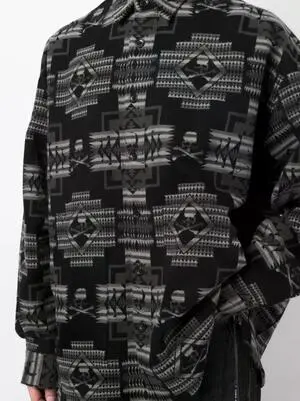 MASTERMIND WORLD Chimayo Jacquard Cotton Shirt