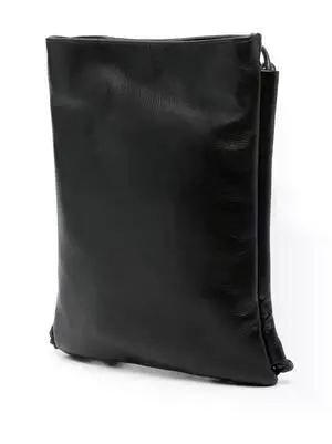 Hereu Trena Leather Crossbody Bag - Black