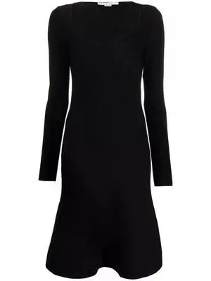Stella McCartney Sweetheart-neck Flared Dress