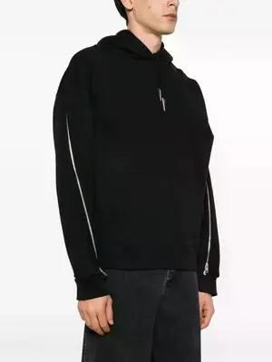 MUGLER Zip-detailed Hoodie