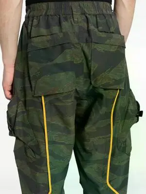MOSTLY HEARD RARELY SEEN Graphic-print Cropped Trousers