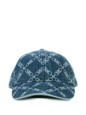 Michael Kors Denim Baseball Cap - Blue