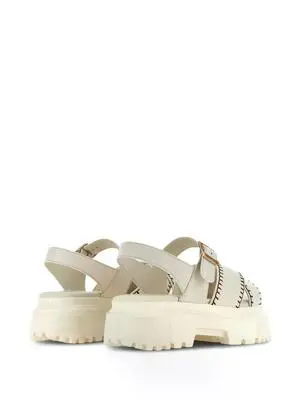 Hogan 55mm Leather Sandals