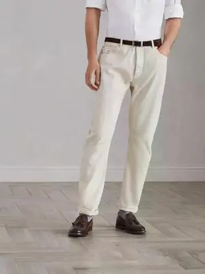 Brunello Cucinelli Mid-rise Straight-leg Jeans