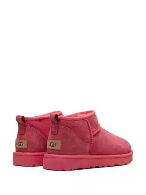 UGG Classic Ultra Mini Suede Boots - Pink
