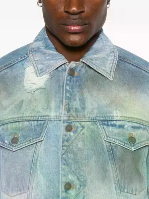 EGONLAB Denim Bomber Jacket