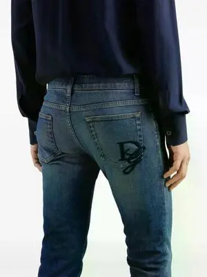 Dolce & Gabbana Logo-detail Jeans