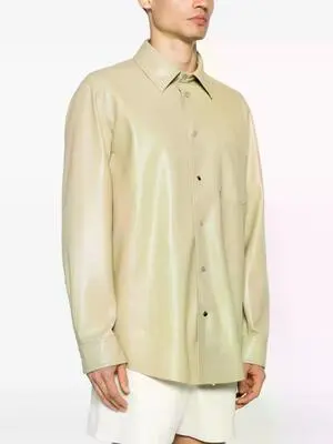 Nanushka Long-sleeve Recycled-polyester Shirt