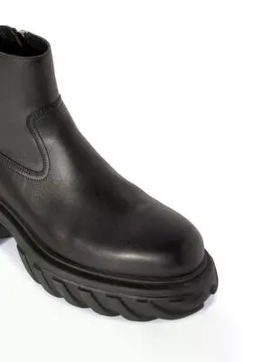Off-White Exploration Motor Ankle Boots - Black