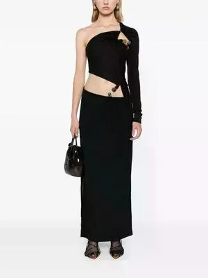 Christopher Esber Cut-out Asymmetric Maxi Dress