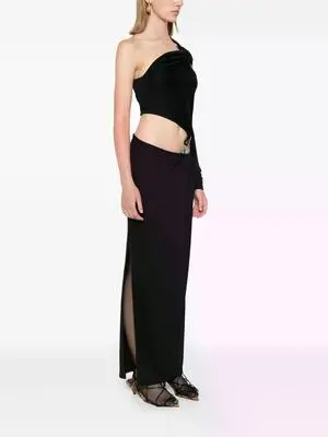 Christopher Esber Cut-out Asymmetric Maxi Dress