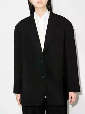 THE FRANKIE SHOP Bea Single-breasted Oversized Blazer