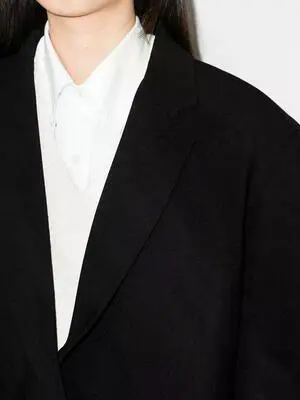THE FRANKIE SHOP Bea Single-breasted Oversized Blazer