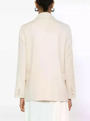 JOSEPH Jaden Double-breasted Blazer - Neutrals